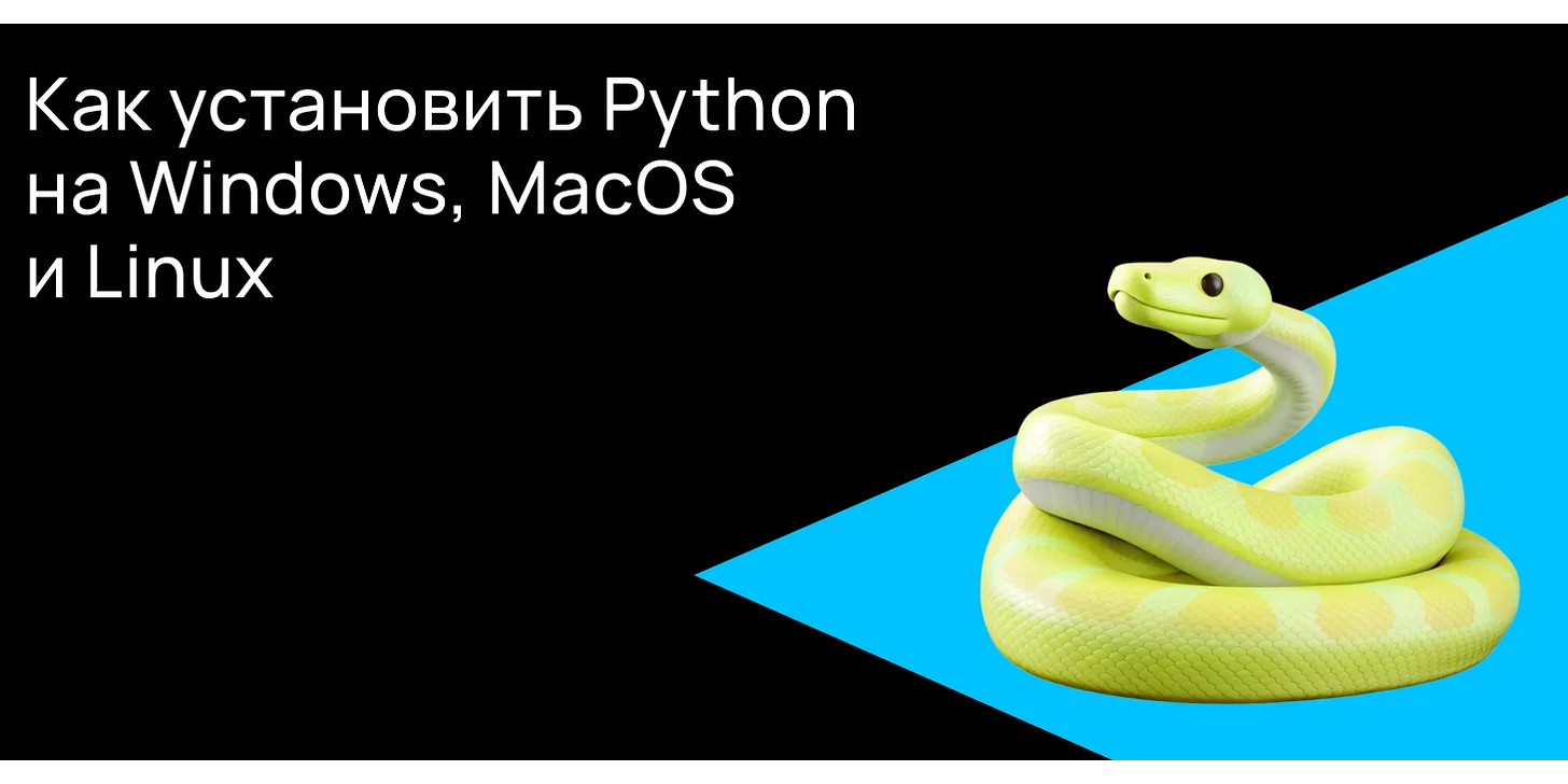 Как установить Python: руководство для Windows, macOS и Linux